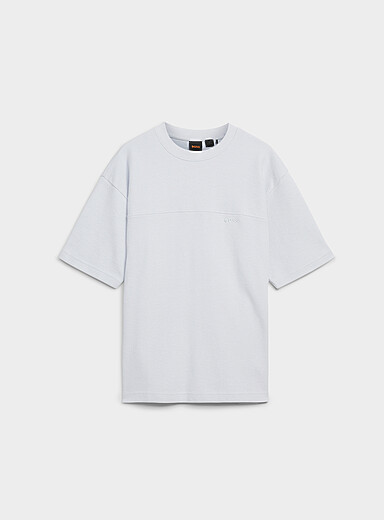 Le t-shirt texturé Hive | BOSS | T-shirts à manches courtes et 3/4 pour ...