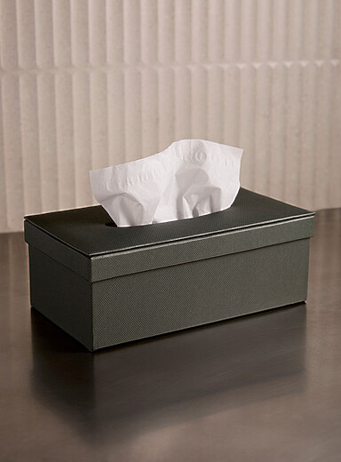 Olive tissue box | Simons Maison | Bathroom Accessories & Accessory ...