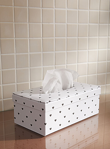 Small hearts tissue box Valentine's Day Collection | Simons Maison ...