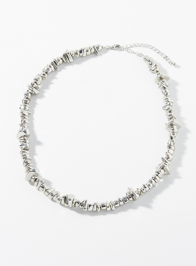 Le collier pierres métalliques | Simons | Magasinez des Colliers pour ...