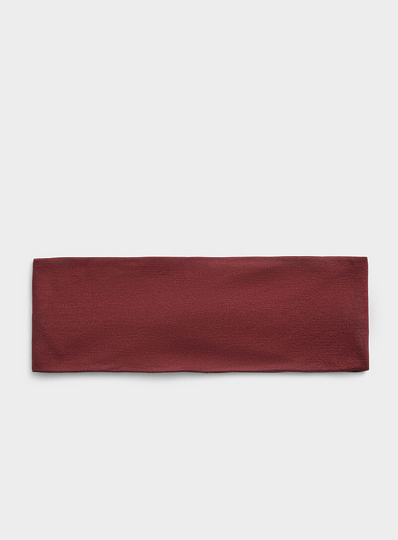 Wide solid jersey headband | Simons | Shop Hair Wraps and Headbands ...
