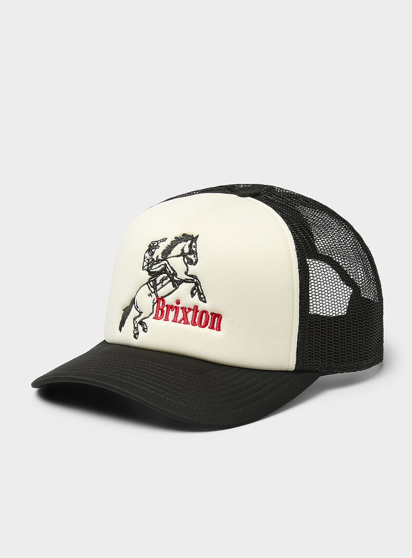 Embroidered horse logo trucker cap | Brixton | Caps for Men | Simons