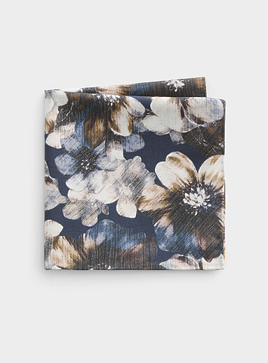 Oversized flower pocket square | Olymp | Shop Pocket Squares & Scarves ...