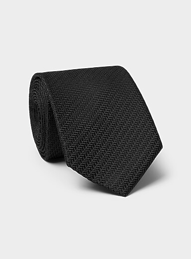 Diagonal chevron skinny tie | Olymp | Shop Skinny Ties | Simons
