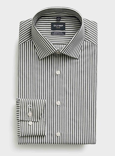 La chemise rayures contraste Coupe moderne | Olymp | Magasinez des ...