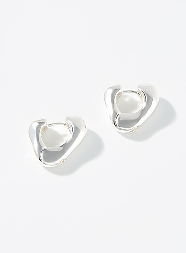 Triangle earrings | Pilgrim | | Simons