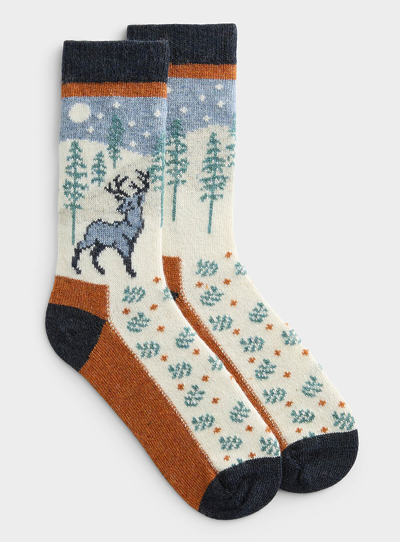 Animal wool socks Made in Portugal | Simons | | Simons