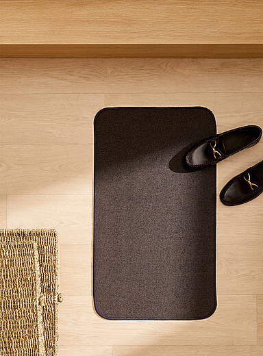 Heathered anti-slip shoe mat 40 x 70 cm | Simons Maison | | Simons