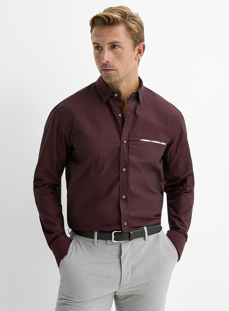 La chemise fil à fil Coupe moderne | Le 31 | Magasinez les Chemises ...