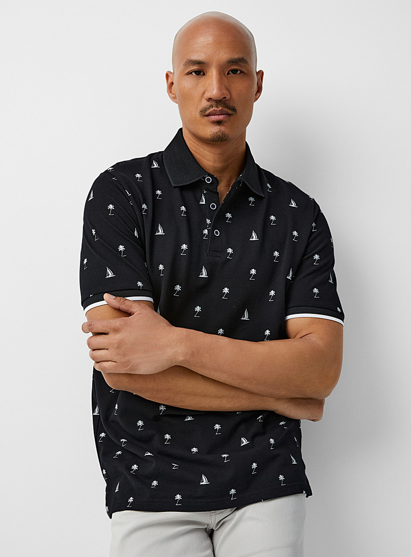 Polos à motifs pour homme | Simons Canada