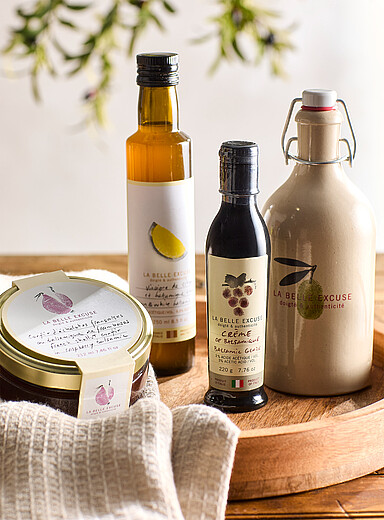 Les incontournables set Four products | La Belle Excuse | Condiments ...