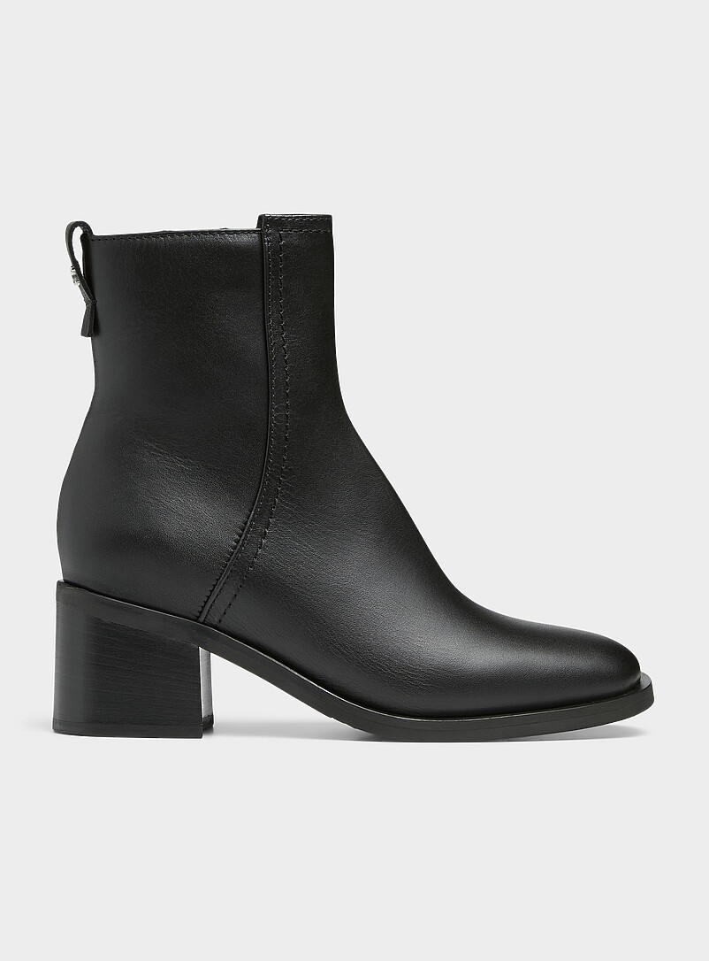 Jordan square-toe leather boots Women | La Canadienne | All Our Shoes ...