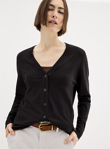 Long flowy ultra-soft cardigan | Fransa | Shop Women's Cardigans | Simons