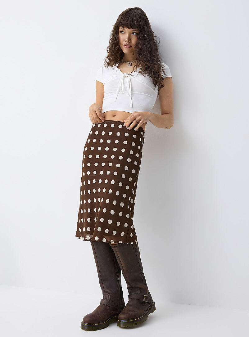 Women's Midi Skirts & Mid-Length Skirts | Simons Canada