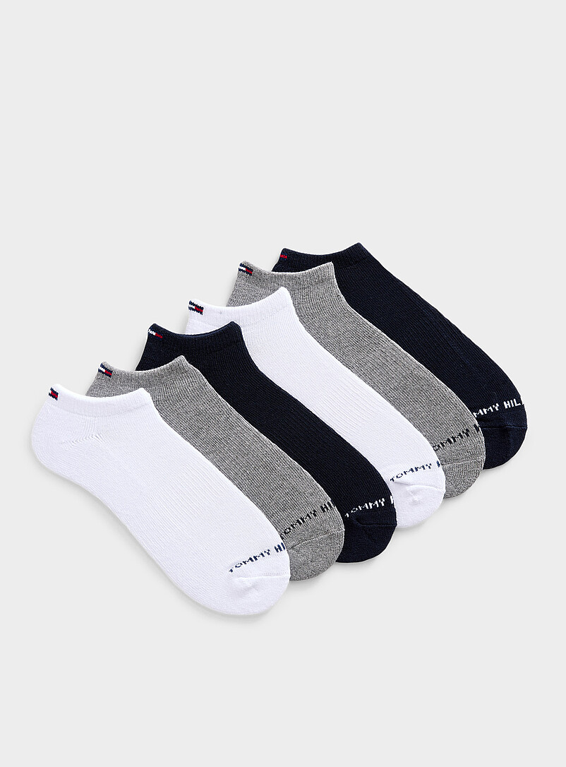Mini-logo solid socks 6-pack | Tommy Hilfiger | | Simons