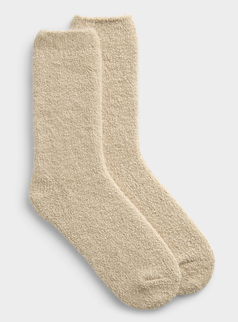 Fuzzy ultra-soft socks Christmas Collection | Simons | Shop Women's ...