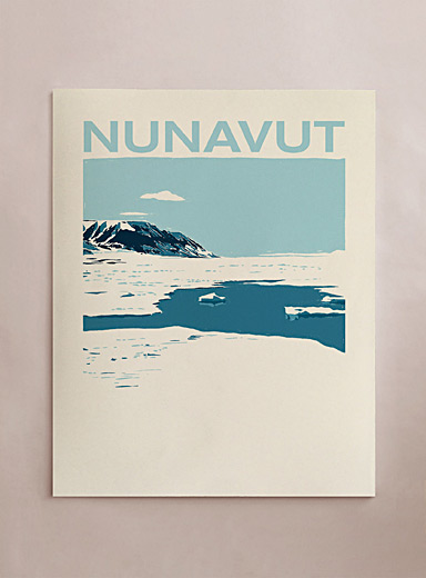 Travel Nunavut art print 16 x 20 in | Stephanie Cheng | | Simons