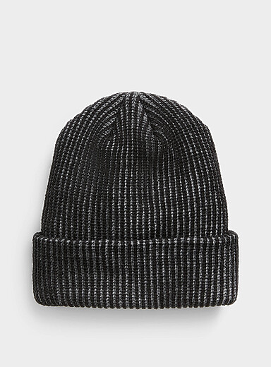 La tuque tricot côtelé contrastant Faite au Canada | Djab | Tuques et ...