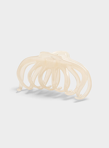 Large rounded clip | Simons | Shop Barrettes and Hair Clips online | Simons