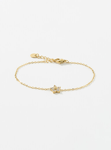 Crystal flower bracelet | Simons | | Simons