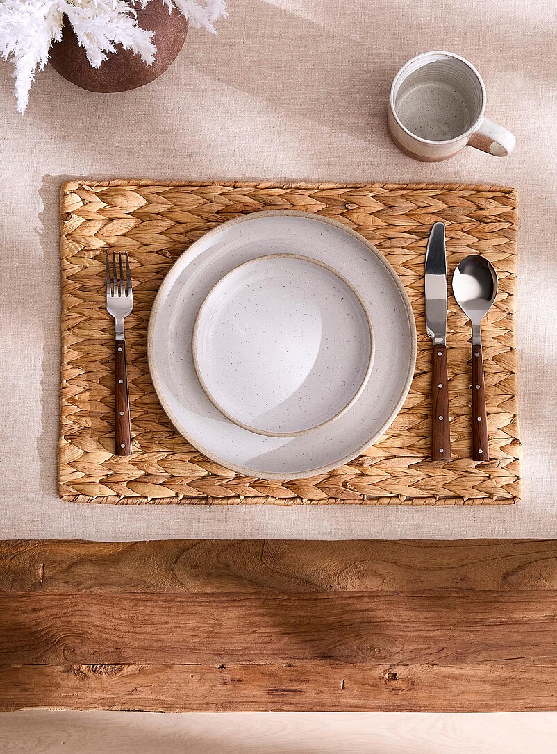 Rectangular water hyacinth tray | Simons Maison | Placemats | Kitchen ...