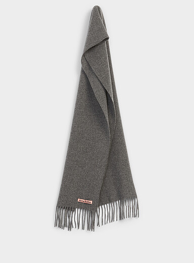 Skinny fringed scarf | Acne Studios | | Simons