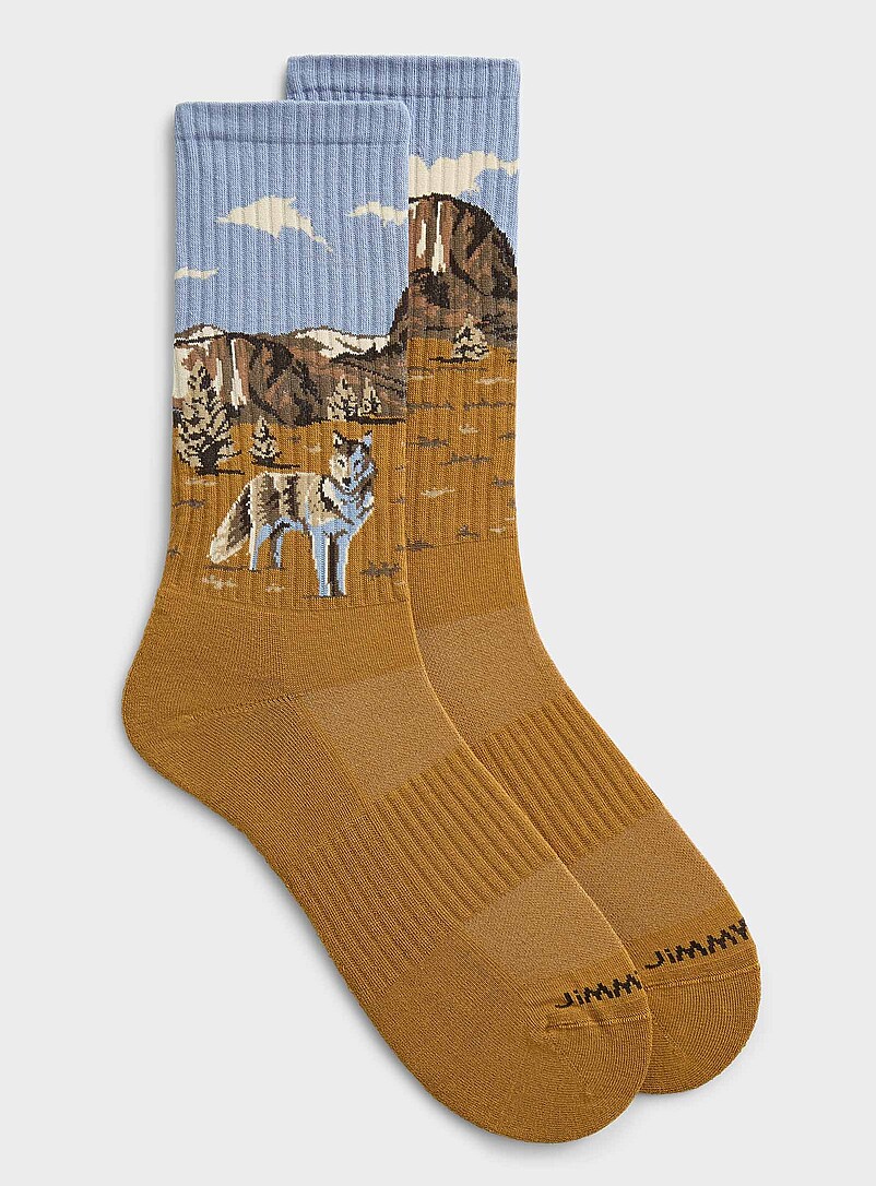 Animal in the wild ribbed socks | Jimmy Lion | | Simons