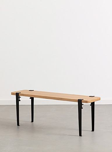 Eco-certified oak bench and console table top | TIPTOE | | Simons