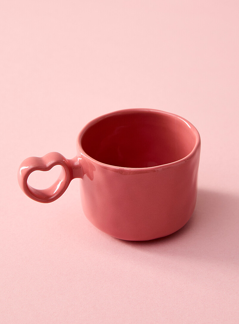 La tasse anse cœur Collection de Saint-Valentin | Simons Maison | | Simons