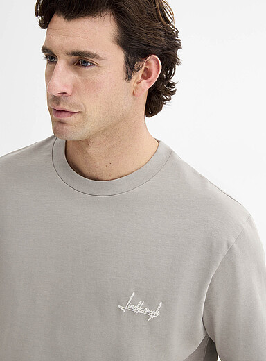 Cursive logo T-shirt | Lindbergh | | Simons