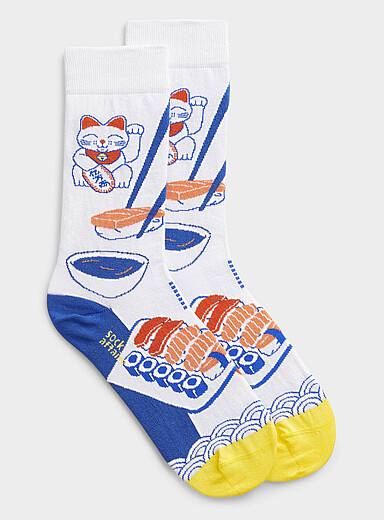 Sushi socks | Sock Affairs | Shop Women's Socks Online | Simons