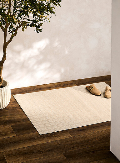 Sand checkers vinyl mat 90 x 130 cm | Simons Maison | | Simons