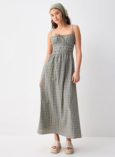 Antibes checkered maxi dress | Rhythm | Sundress | Simons