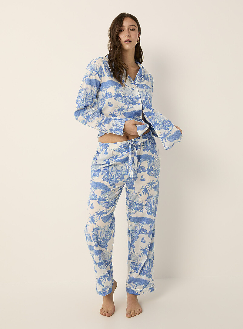 L'ensemble pyjama popeline exotique | Desmond & Dempsey | | Simons