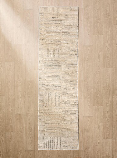 Faded engraved stripes hallway rug 70 x 245 cm | Simons Maison | | Simons