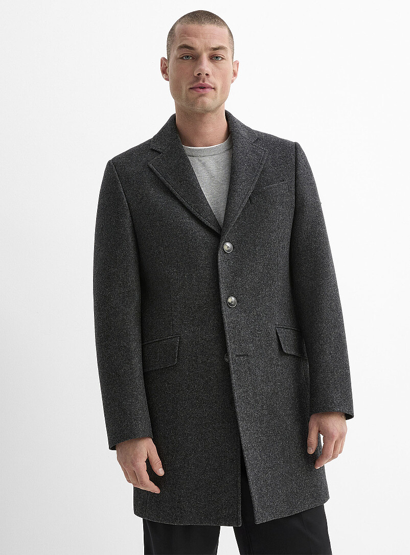 Men's Overcoats | Simons Canada