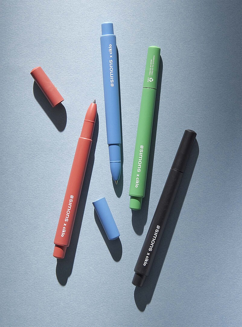 Les stylos colorés Ensemble de 4 | Simons x ciklo | | Simons