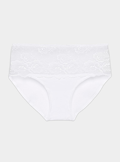 La classique taille haute bande florale diaphane Coton | Miiyu | | Simons