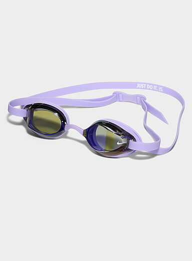 Legacy total black swim goggles Latex free | Nike | | Simons