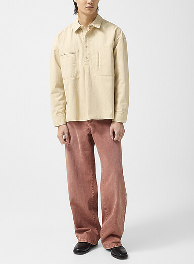 Jameson pink terracotta loose jean | Isabel Marant | | Simons