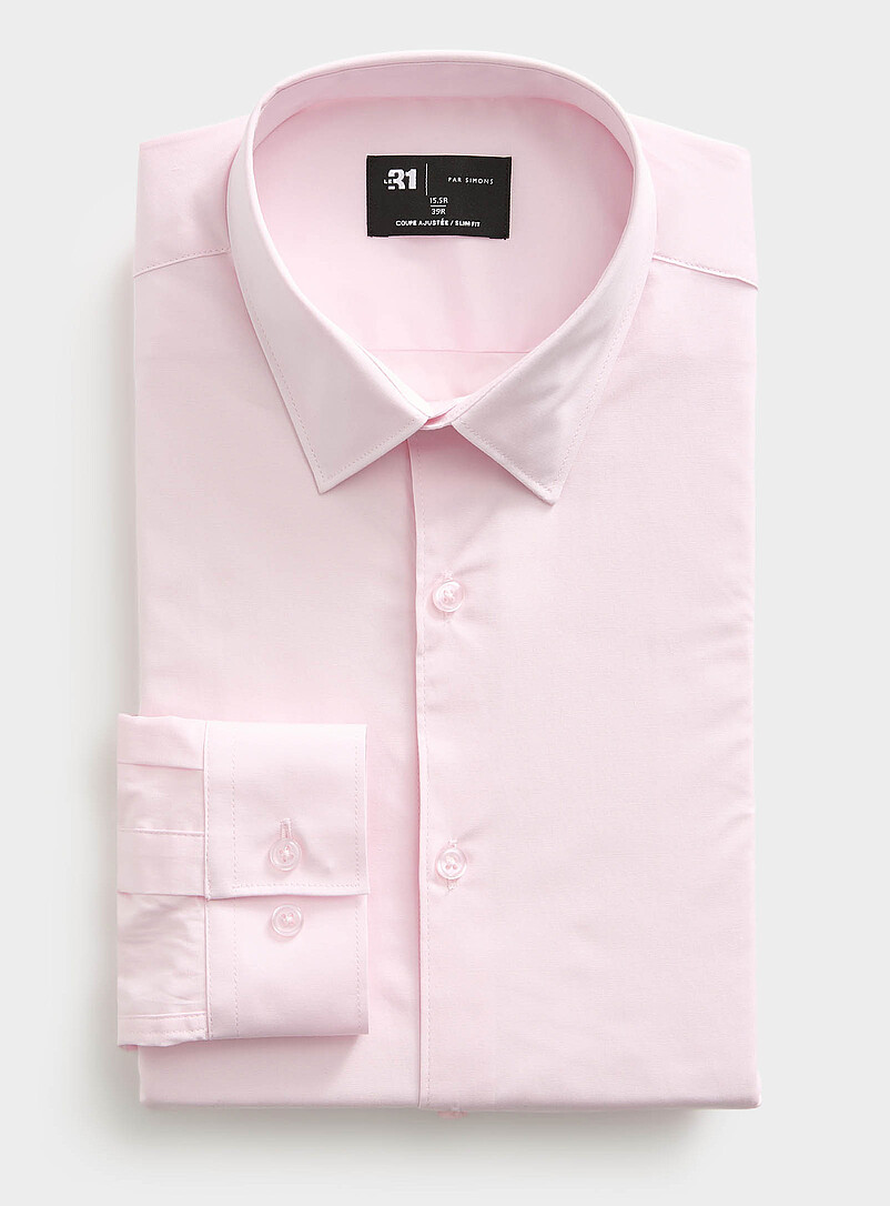 La chemise coton extensible Coupe ajustée | Le 31 | Magasinez des ...