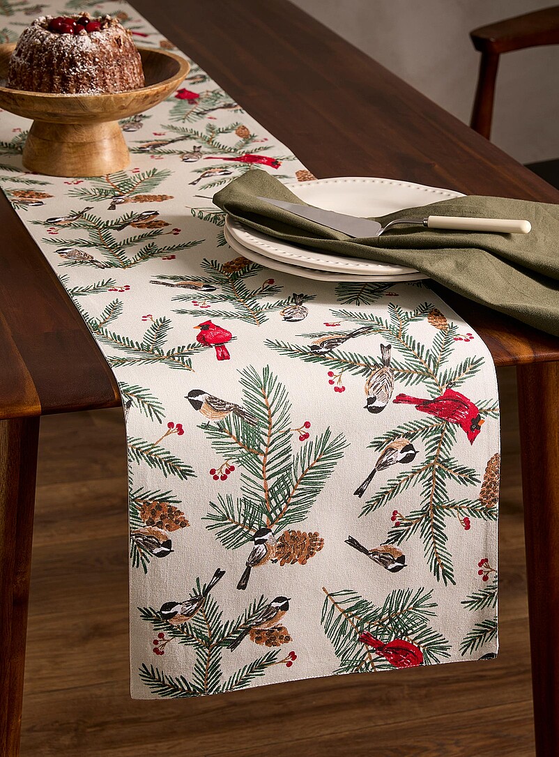 Nature bird table runner 33 x 183 cm | Danica | | Simons