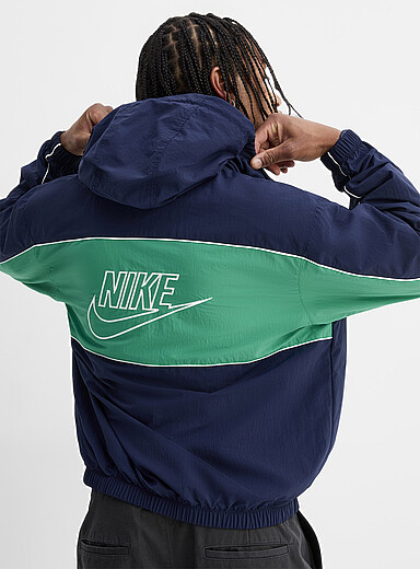 Retro Club windbreaker jacket | Nike | Shop Men's Raincoats ...