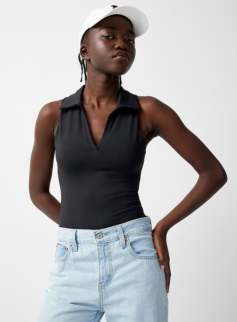 Johnny collar bodysuit | Twik | Bodysuits For Women | Summer | Simons