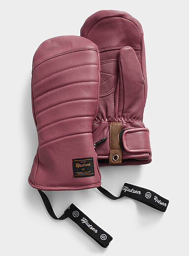 Libby quilted leather mittens | Swany | Gloves & mittens | Simons