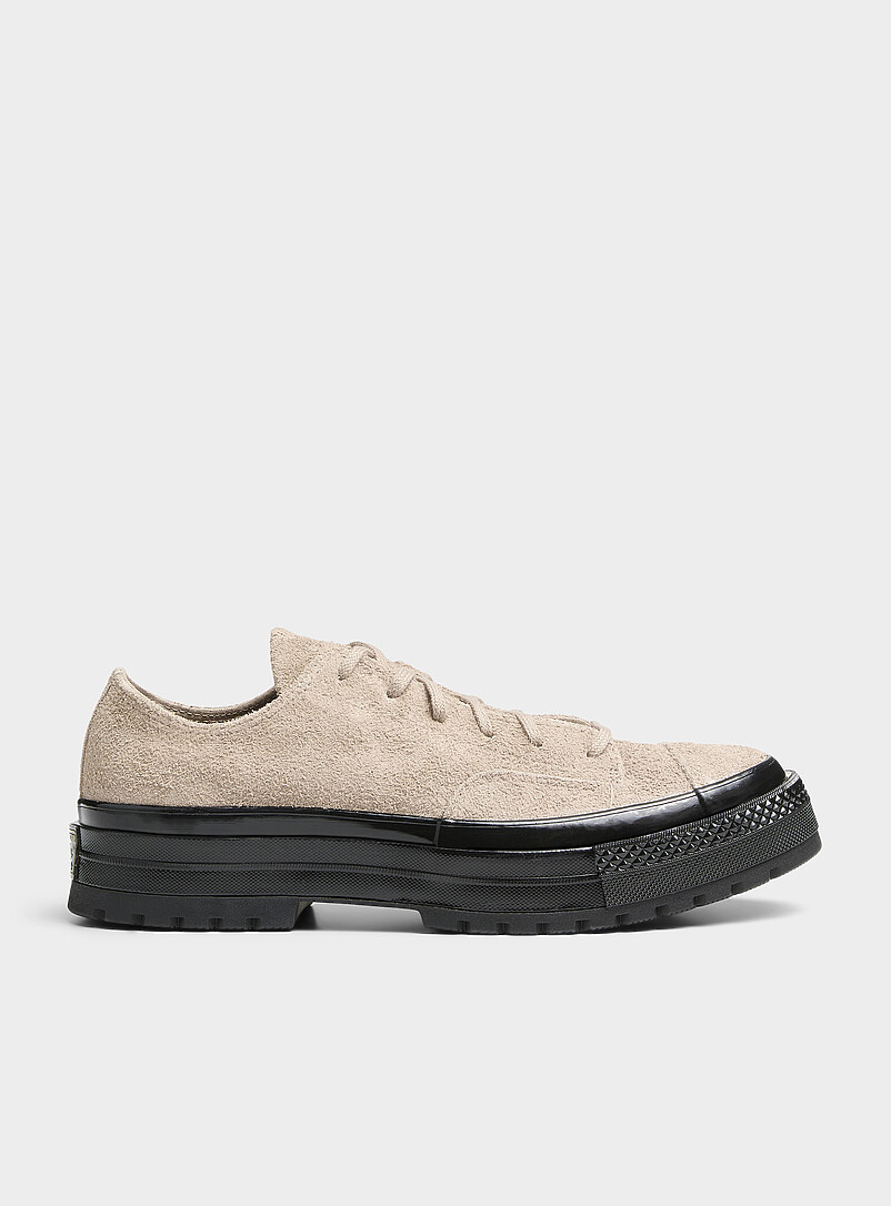 Chuck 70 National taupe suede sneakers Men | Converse | All Our Shoes ...