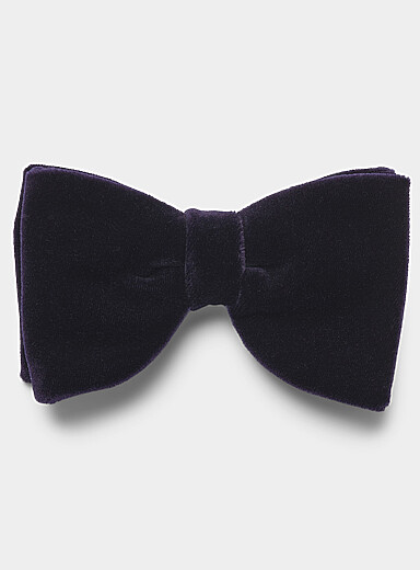 Oversized rich velvet bow tie | Blick | Shop Bow Ties | Simons