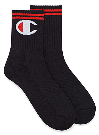 Striped C-logo ribbed socks | Champion | Men's Socks Online | Le 31 ...