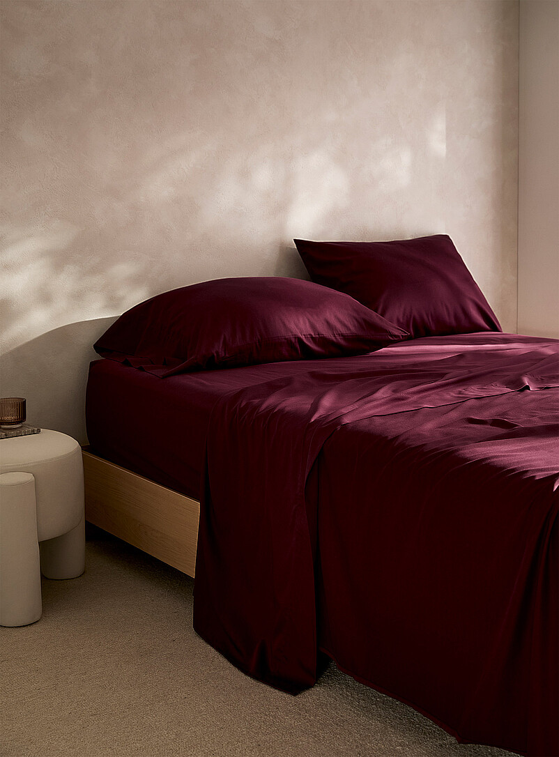 Draps et taies en bambou | Literie | Simons Maison