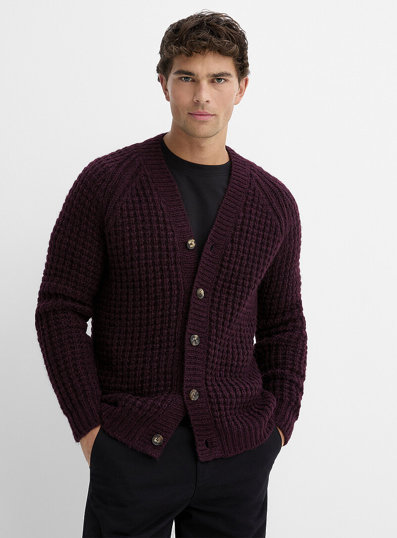 Cardigans et chandails à col châle pour Homme | Simons Canada